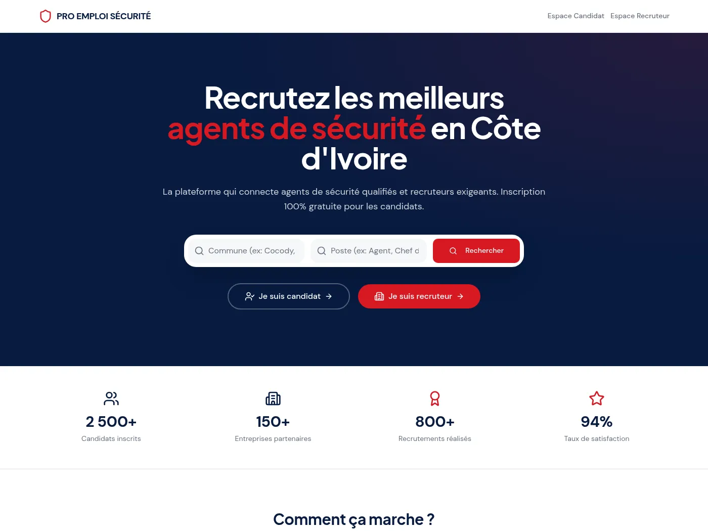 Pro Emploi Sécurité