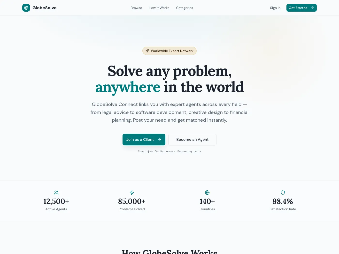 GlobeSolve Connect