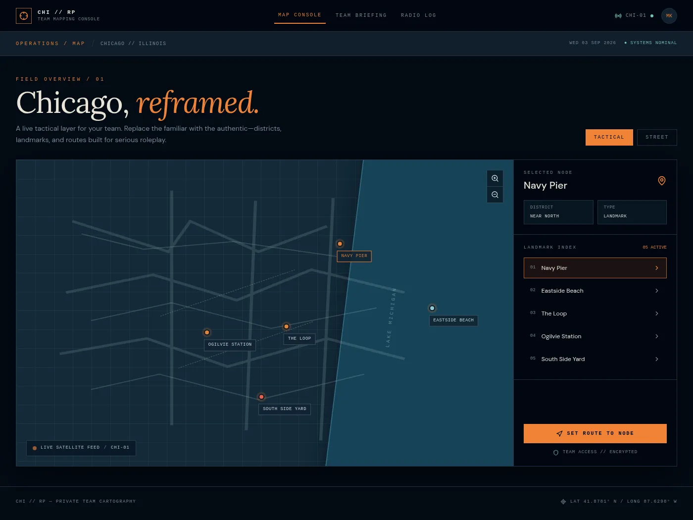 Chicago Mini Map RP