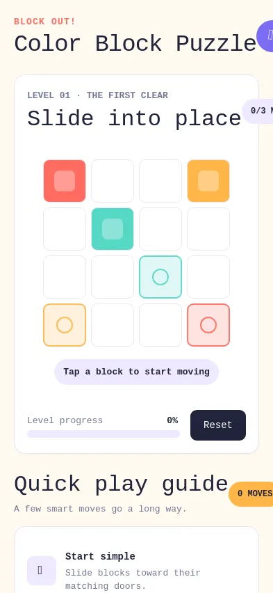 Block Out! Puzzle Adventure