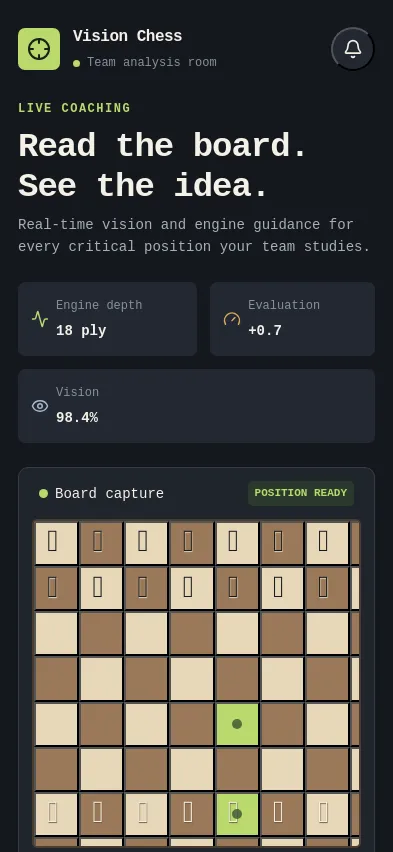 Vision Chess Coach