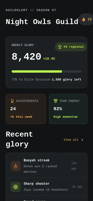 GuildGlory AI Bot