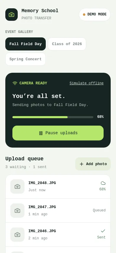 Memory School Capture