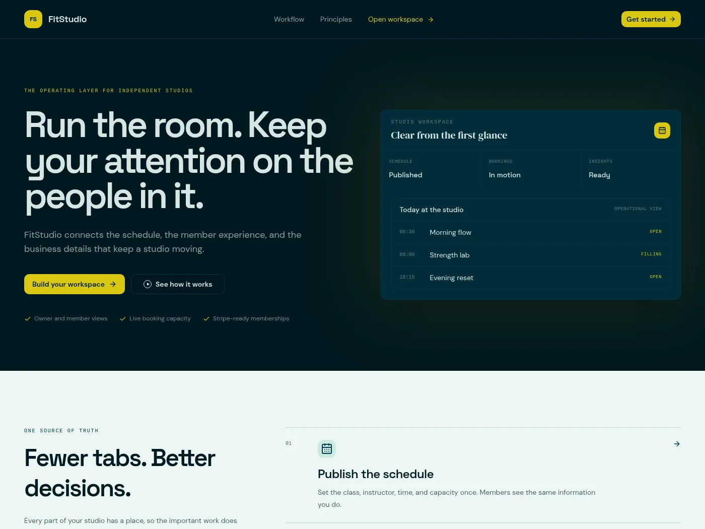 FitStudio SaaS Platform