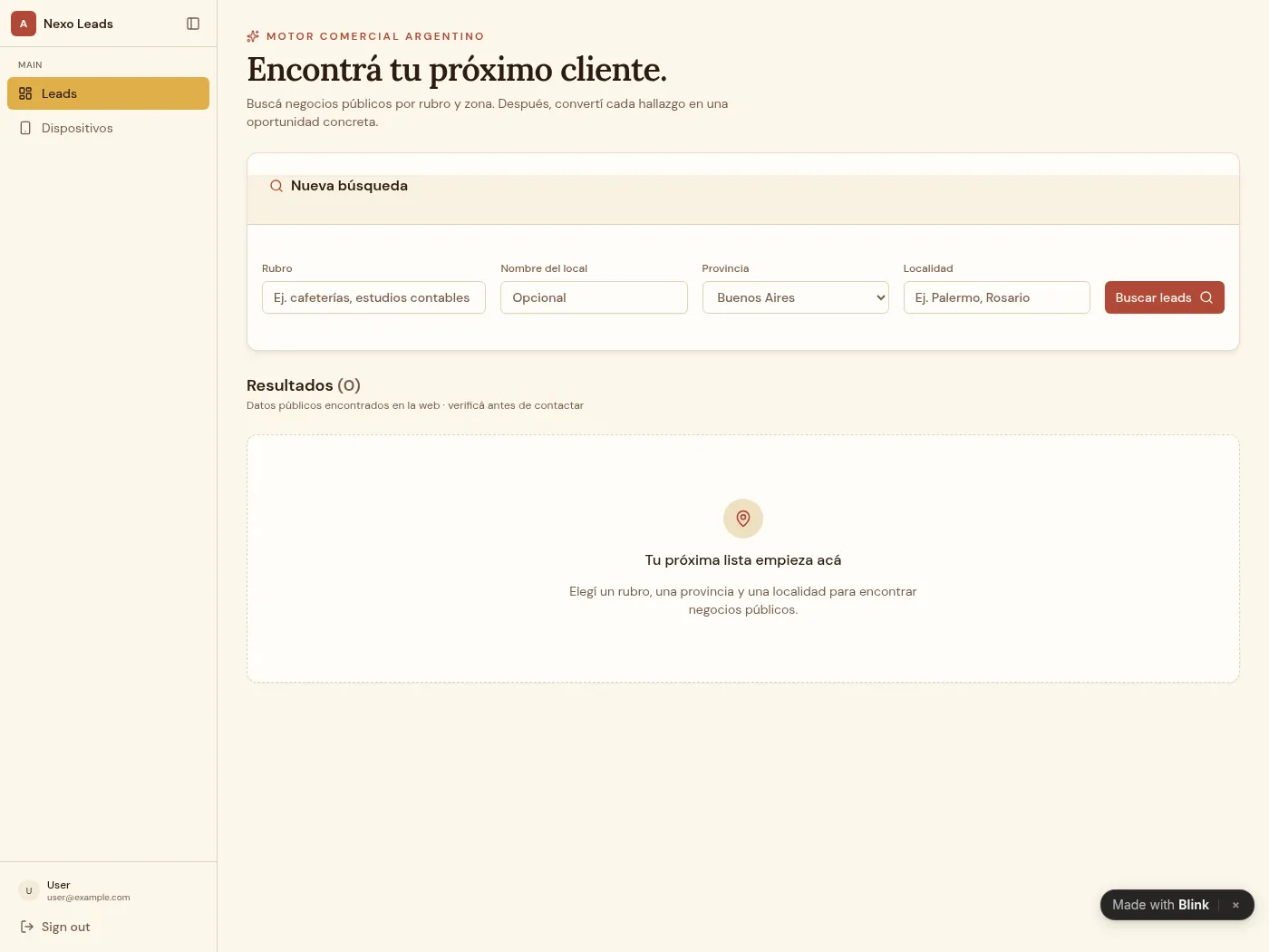 LeadGen Mobile CRM Argentina