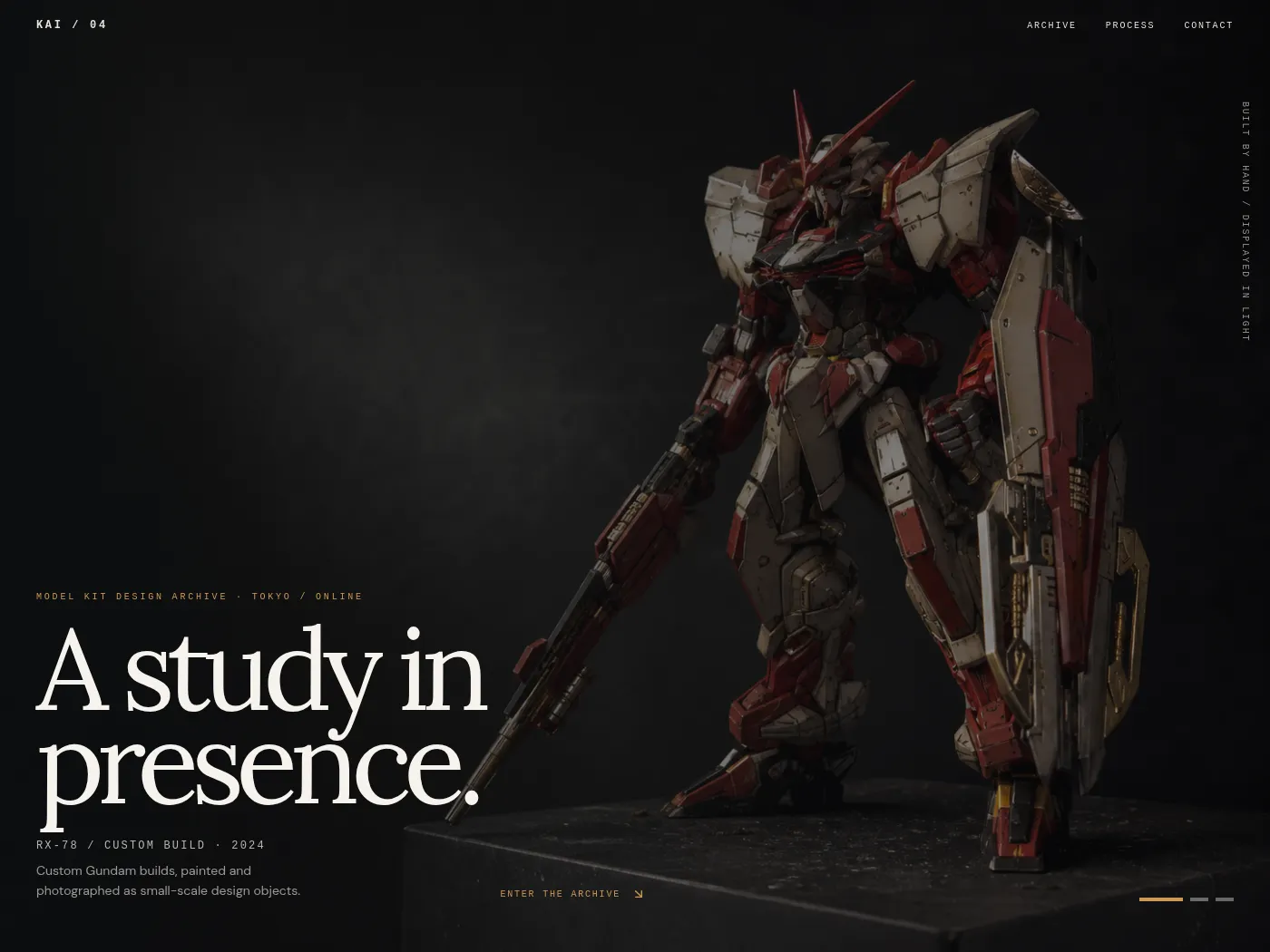 Gundam 3D Portfolio