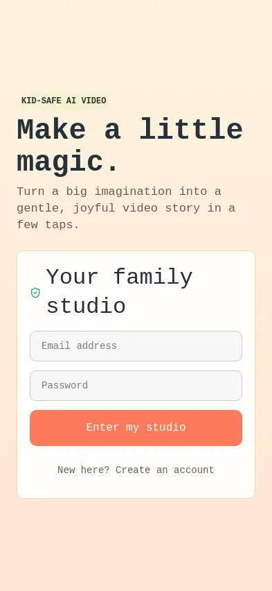 KidVid AI Studio