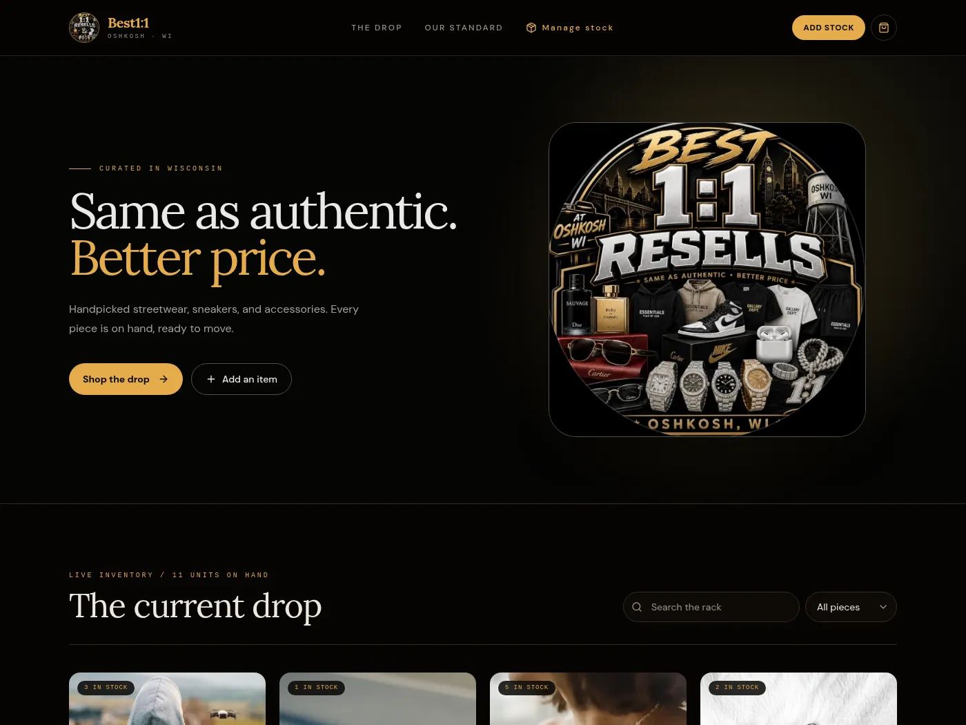 Best1:1 Resale Hub