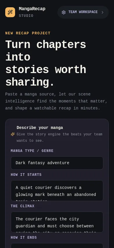 Manga Video Studio