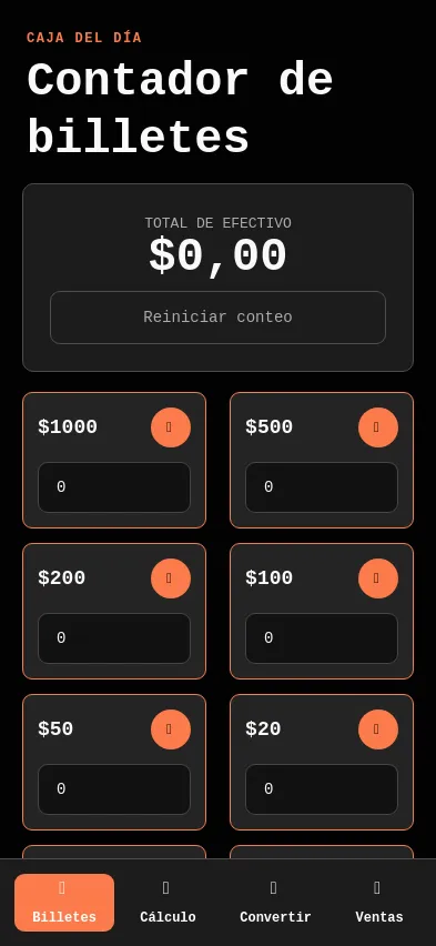 ControlSuite Móvil Negocio