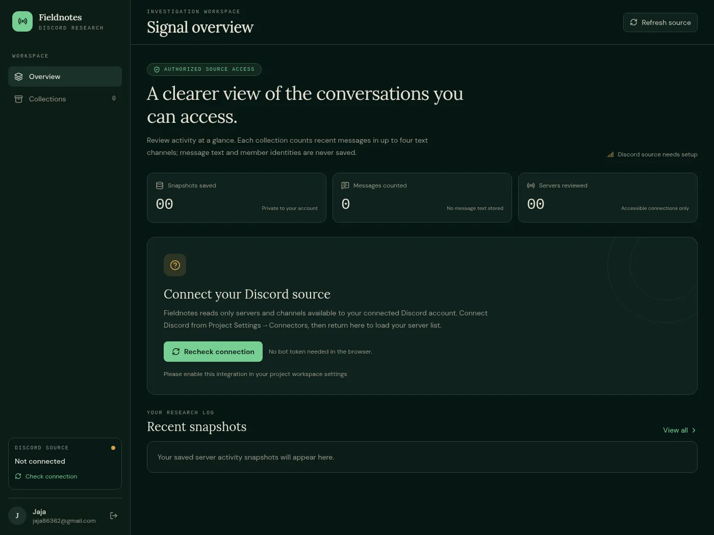 Discord OSINT Aggregator