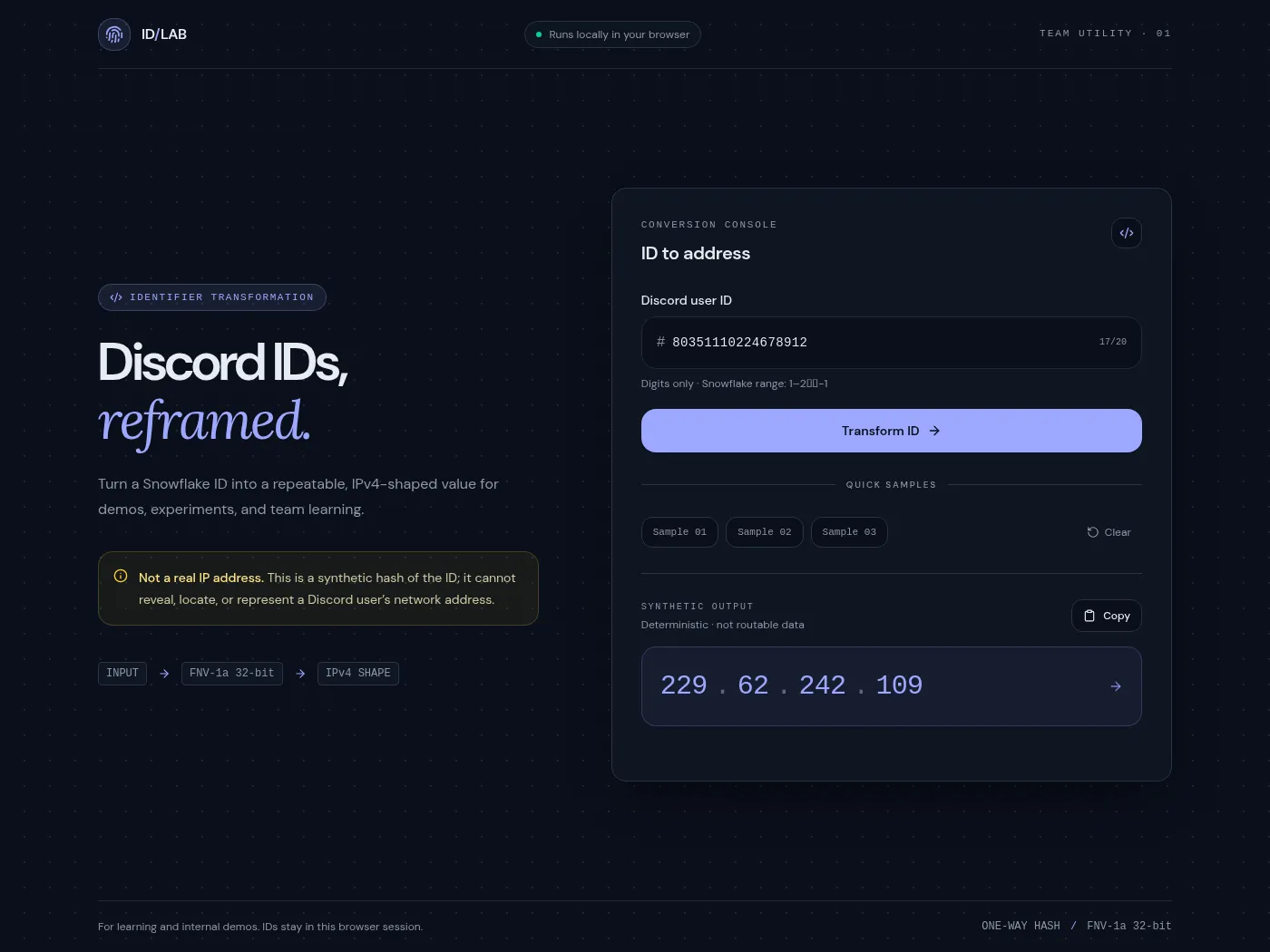 Discord ID IP Converter