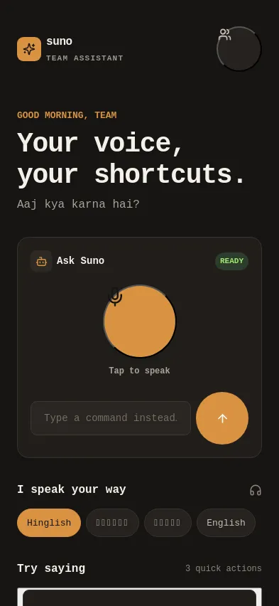 Polyglot Android Voice Assistant