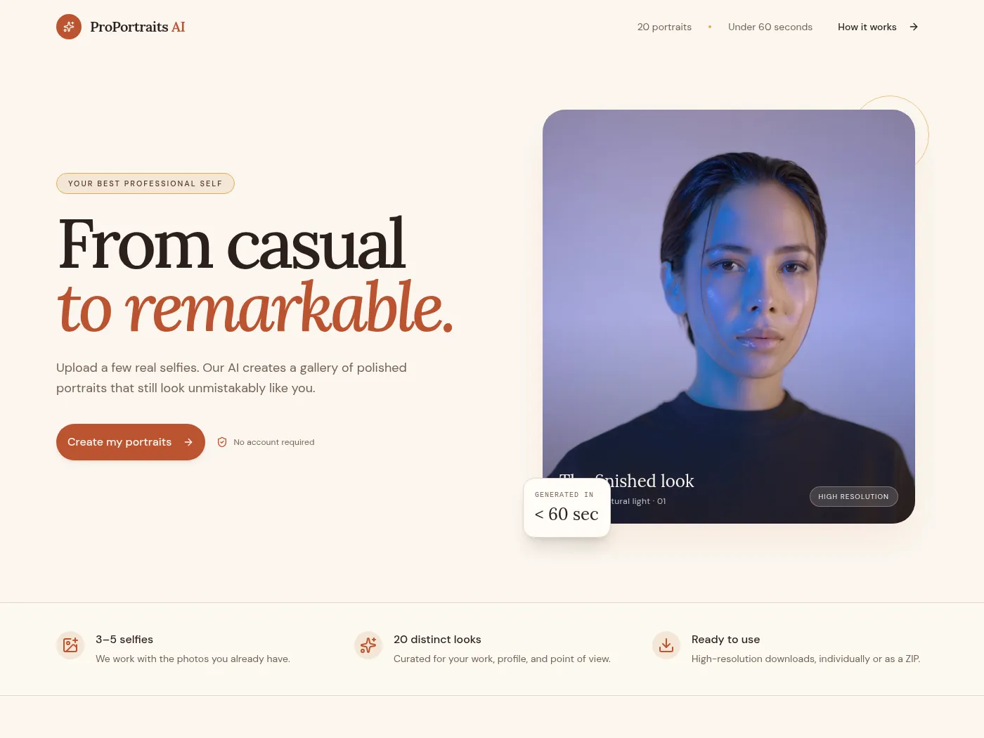 ProPortraits AI
