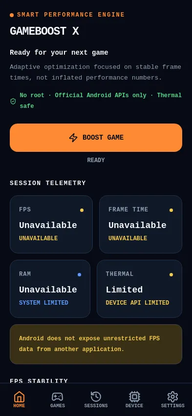 GameBoost X