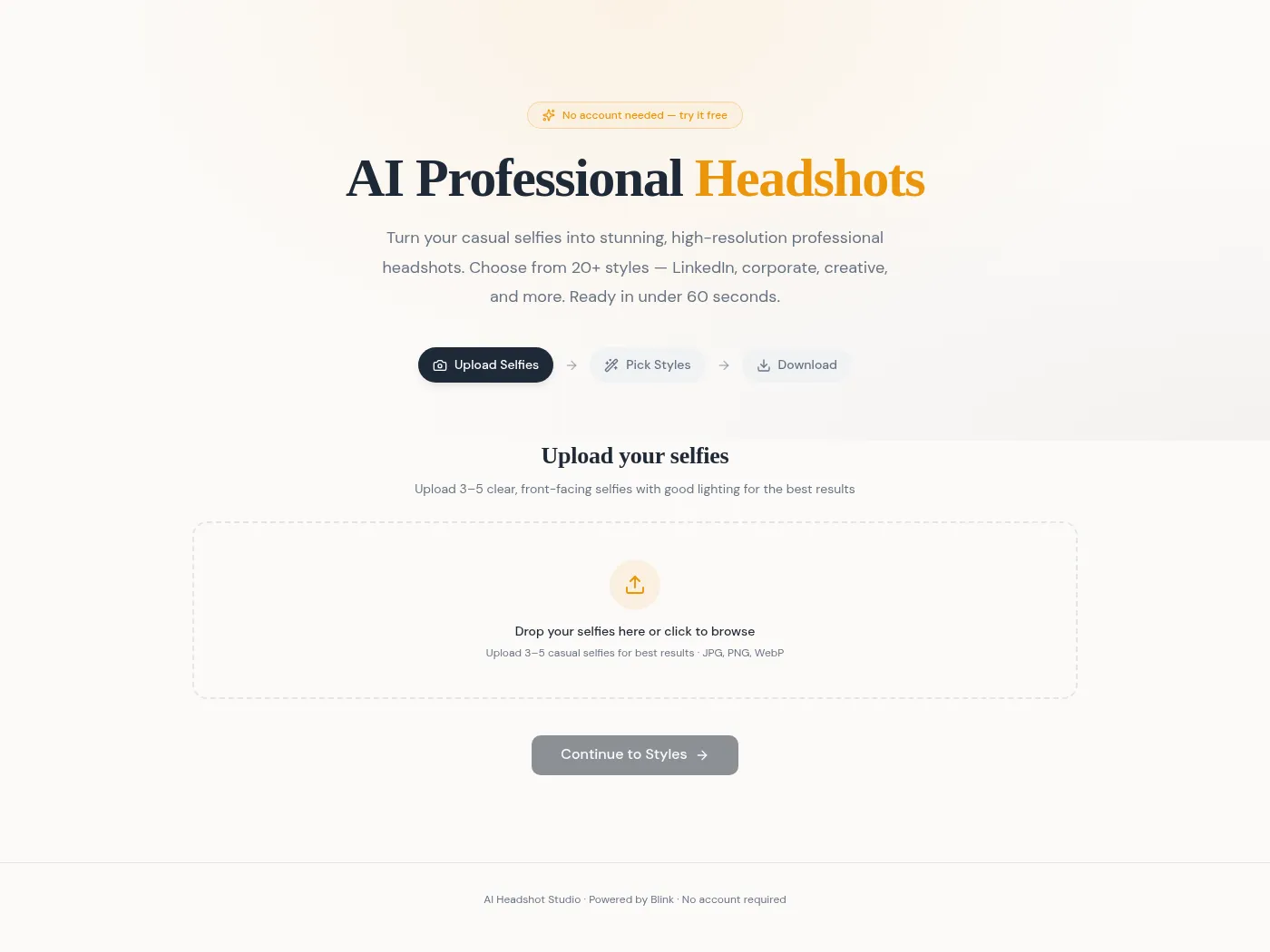 AI Headshot Studio