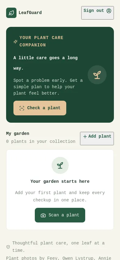 LeafGuard AI