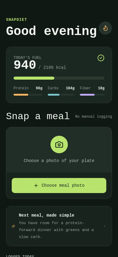 SnapDiet AI Tracker