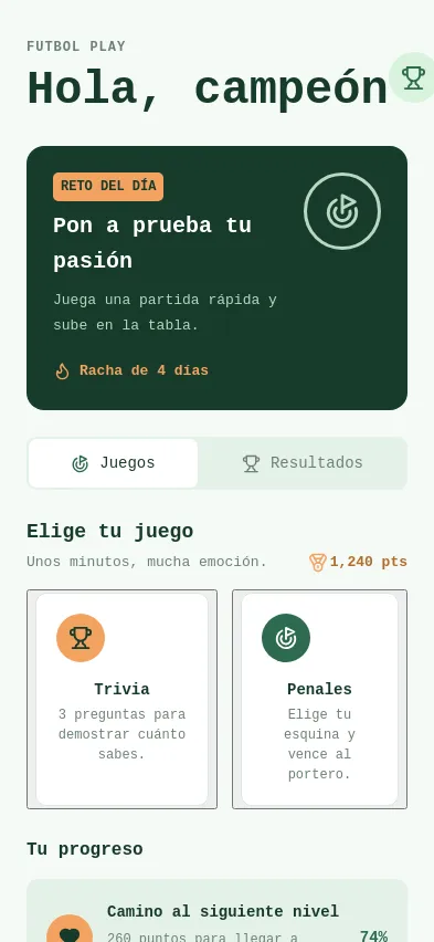 Futbol Play App