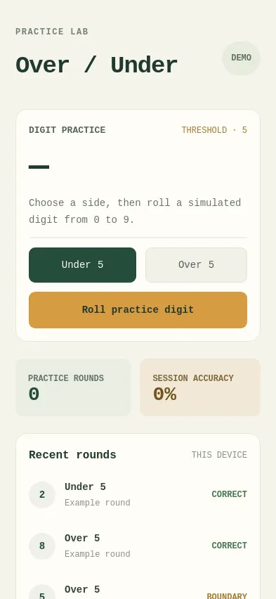 AI Over/Under Predictor