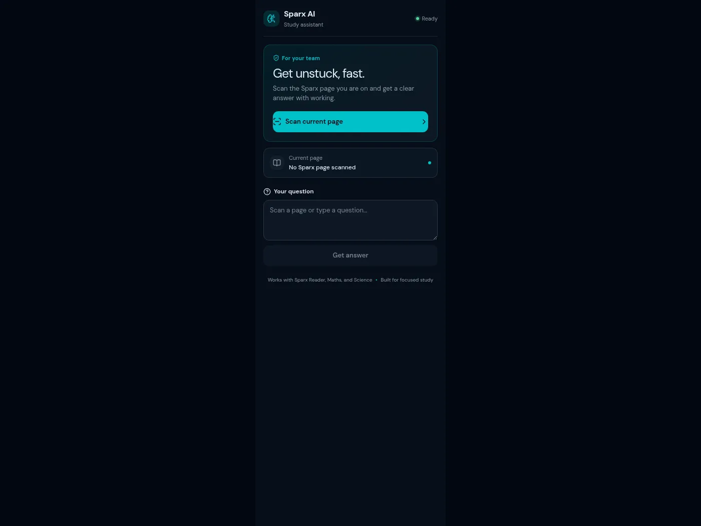 Sparx AI Assistant