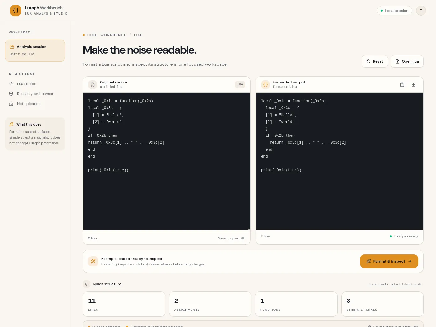 Luraph Deobfuscator Pro