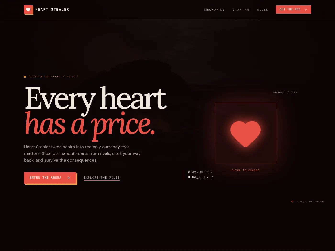 Heart Stealer Mod Portal