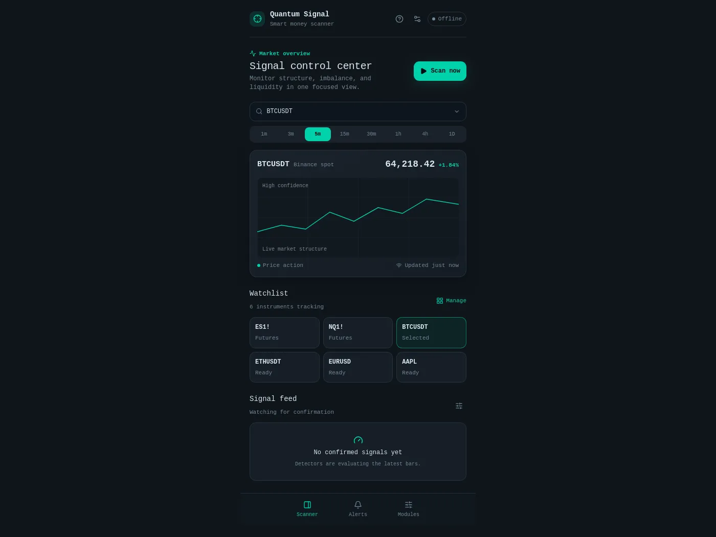 Quantum Signal Chrome Suite