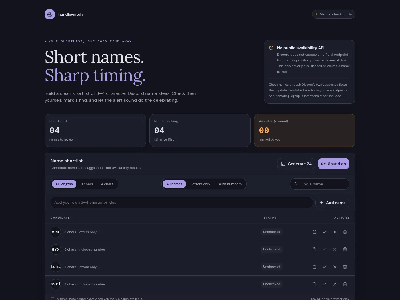 Discord Username Sniper
