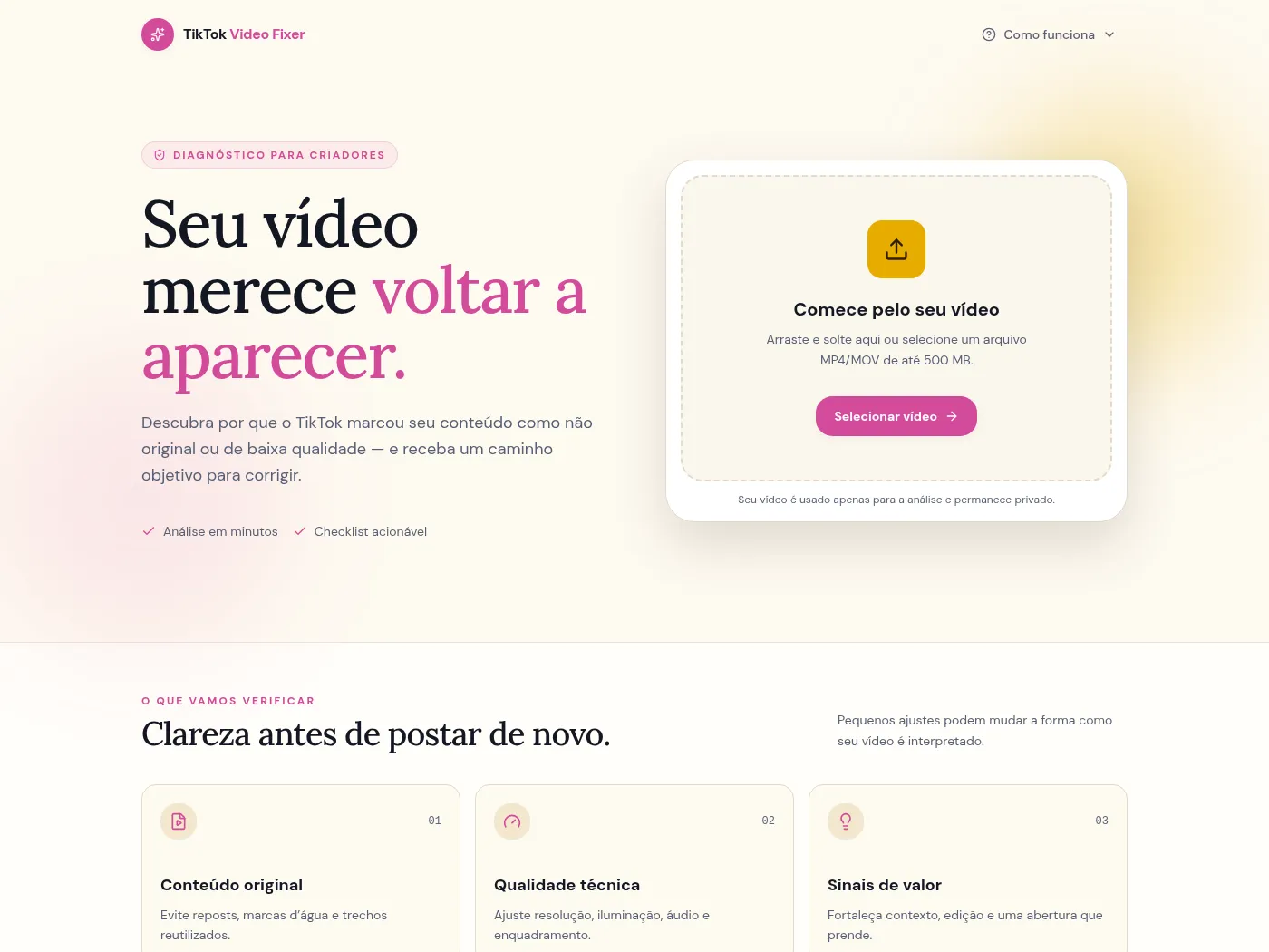 TikTok Video Fixer