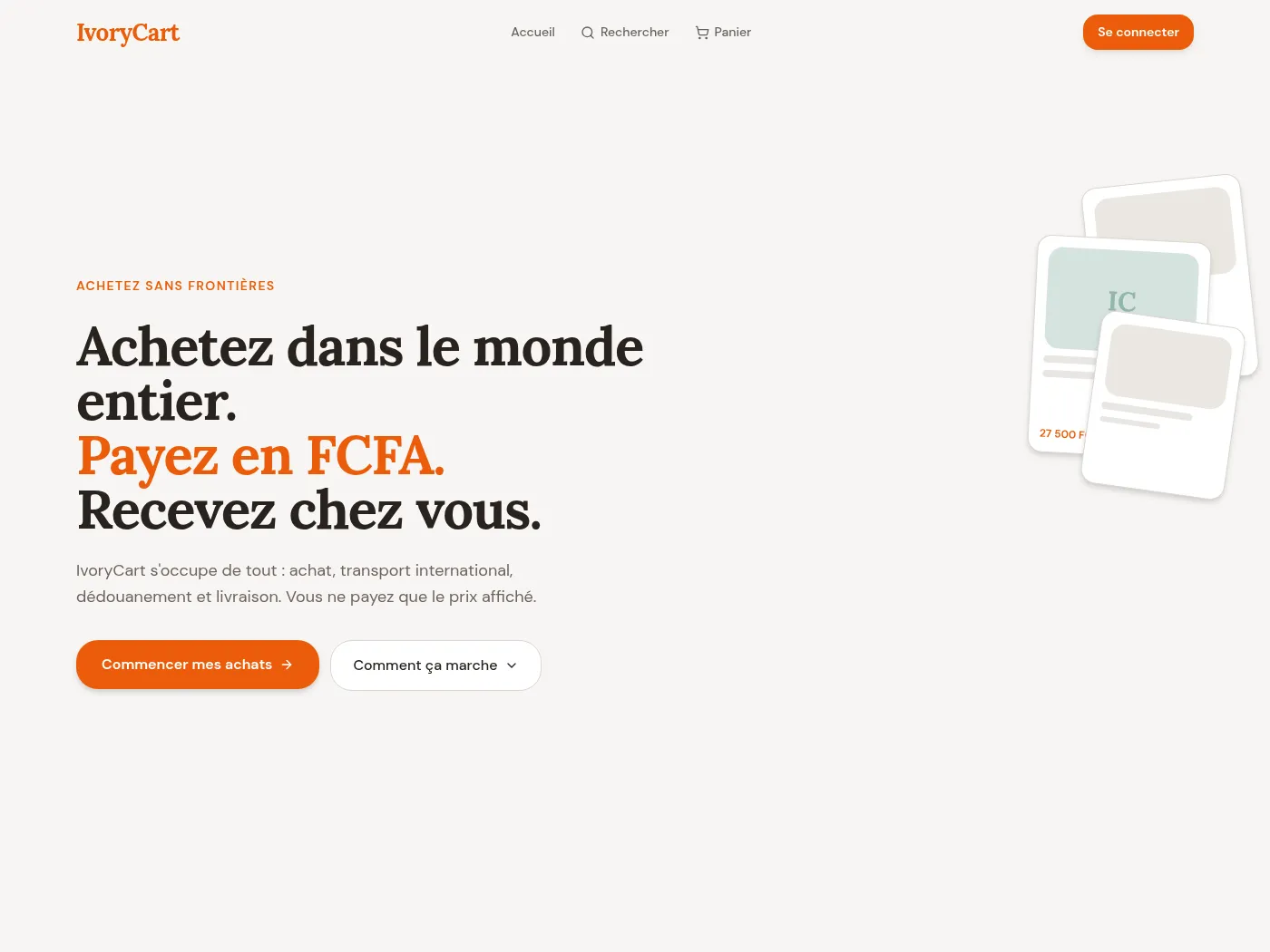 IvoryCart Marketplace