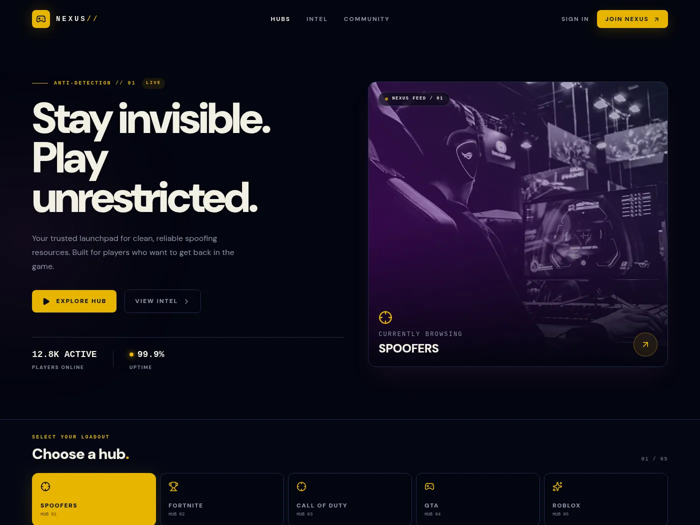 Game Tabs Dashboard