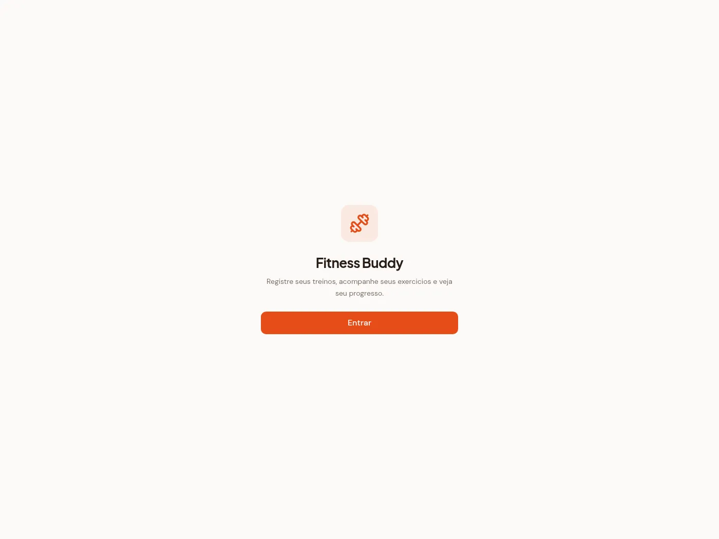 Fitness Buddy App
