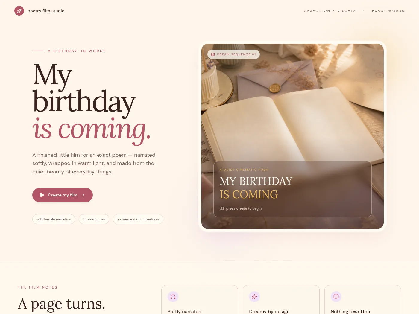 Pinteresty Poetry Video Maker