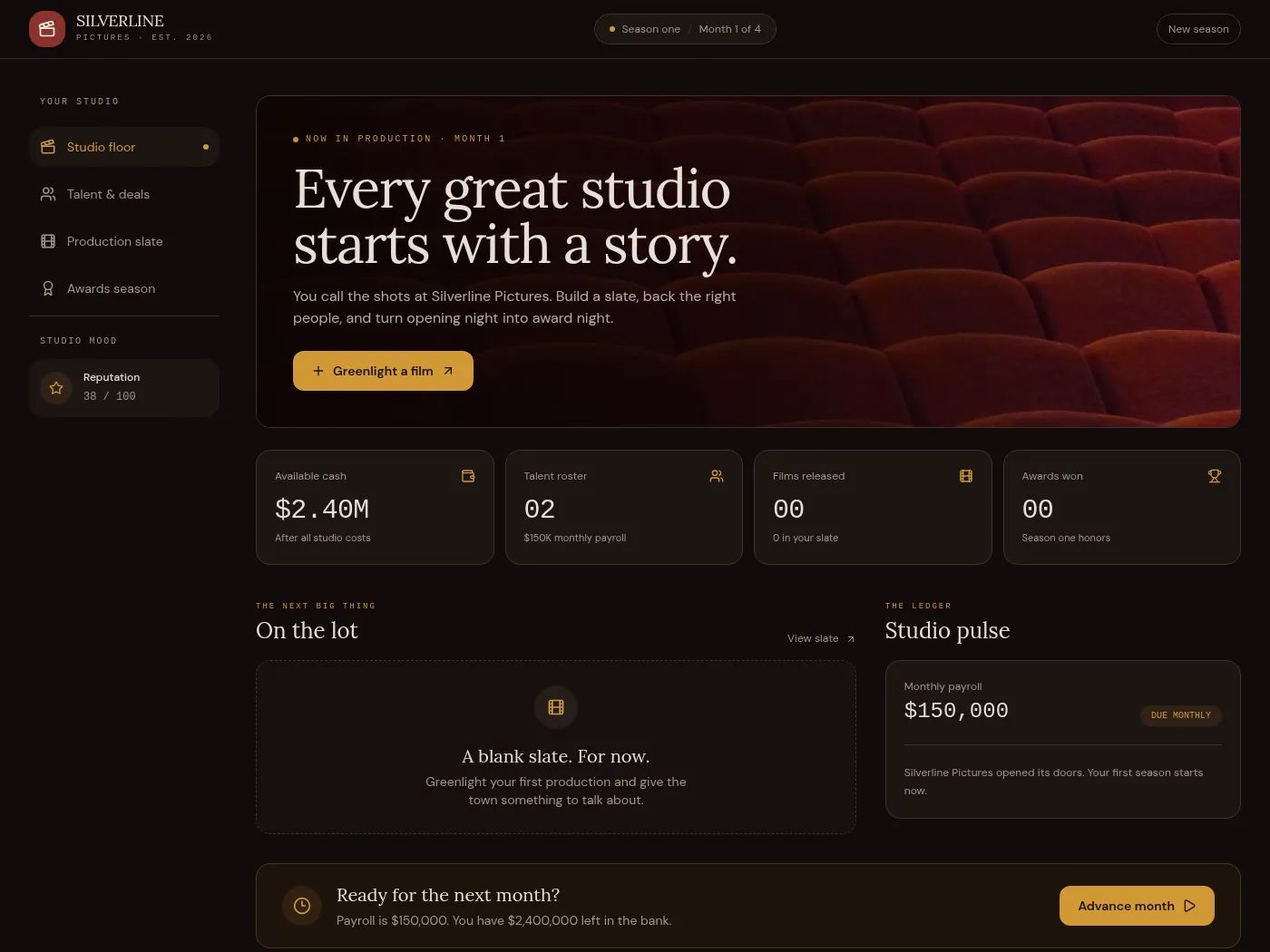 Studio Tycoon