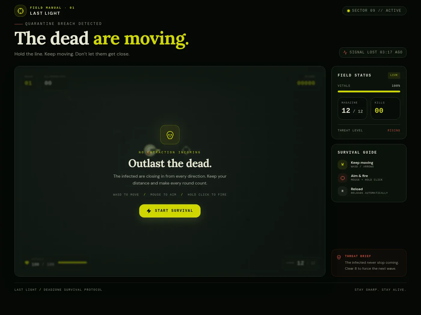 Zombie Shooter Game