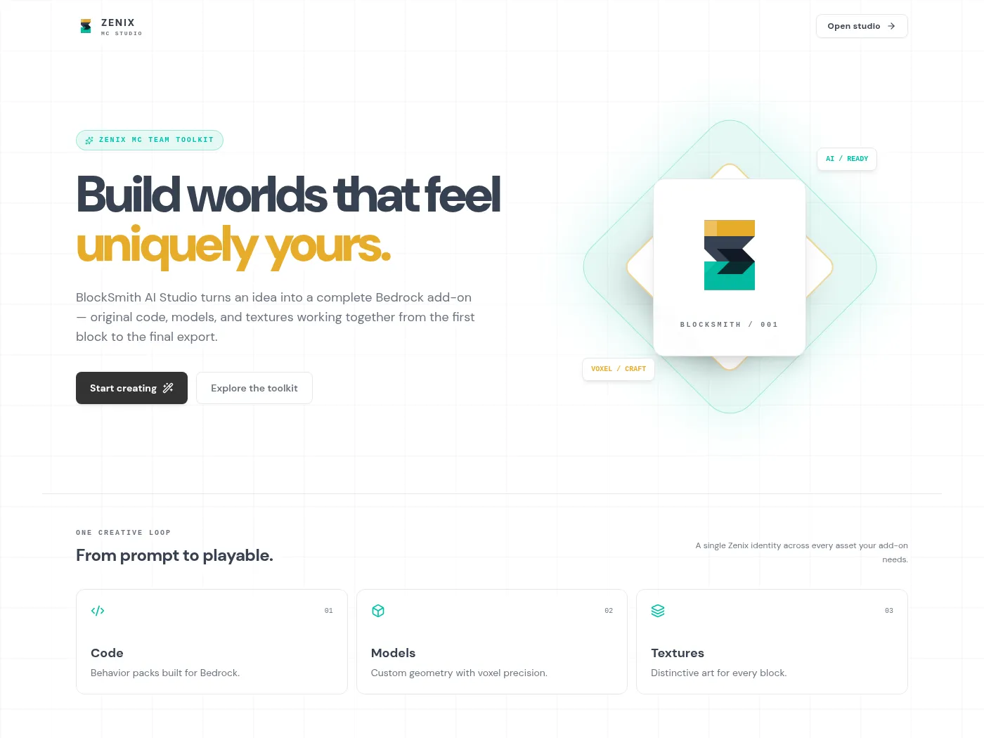 BlockSmith AI Studio