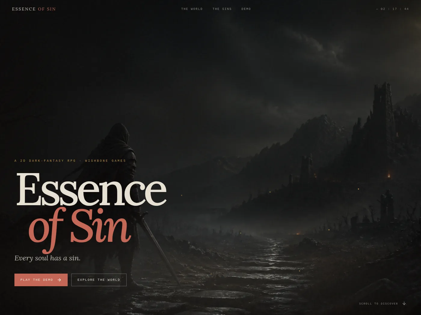 Essence of Sin Website