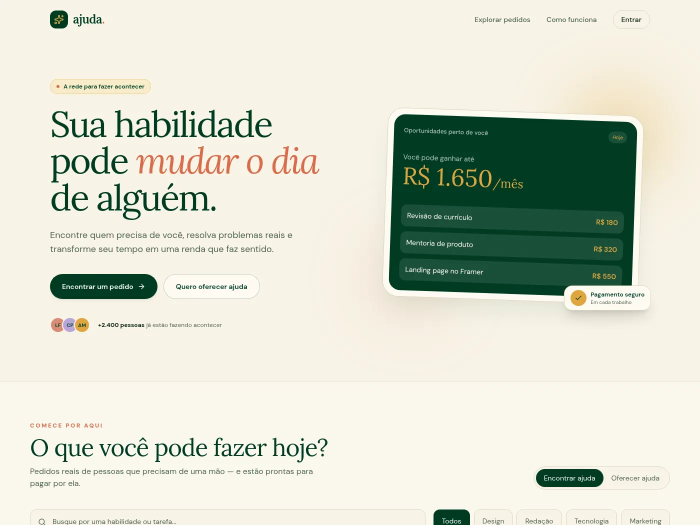 Help & Earn Platform