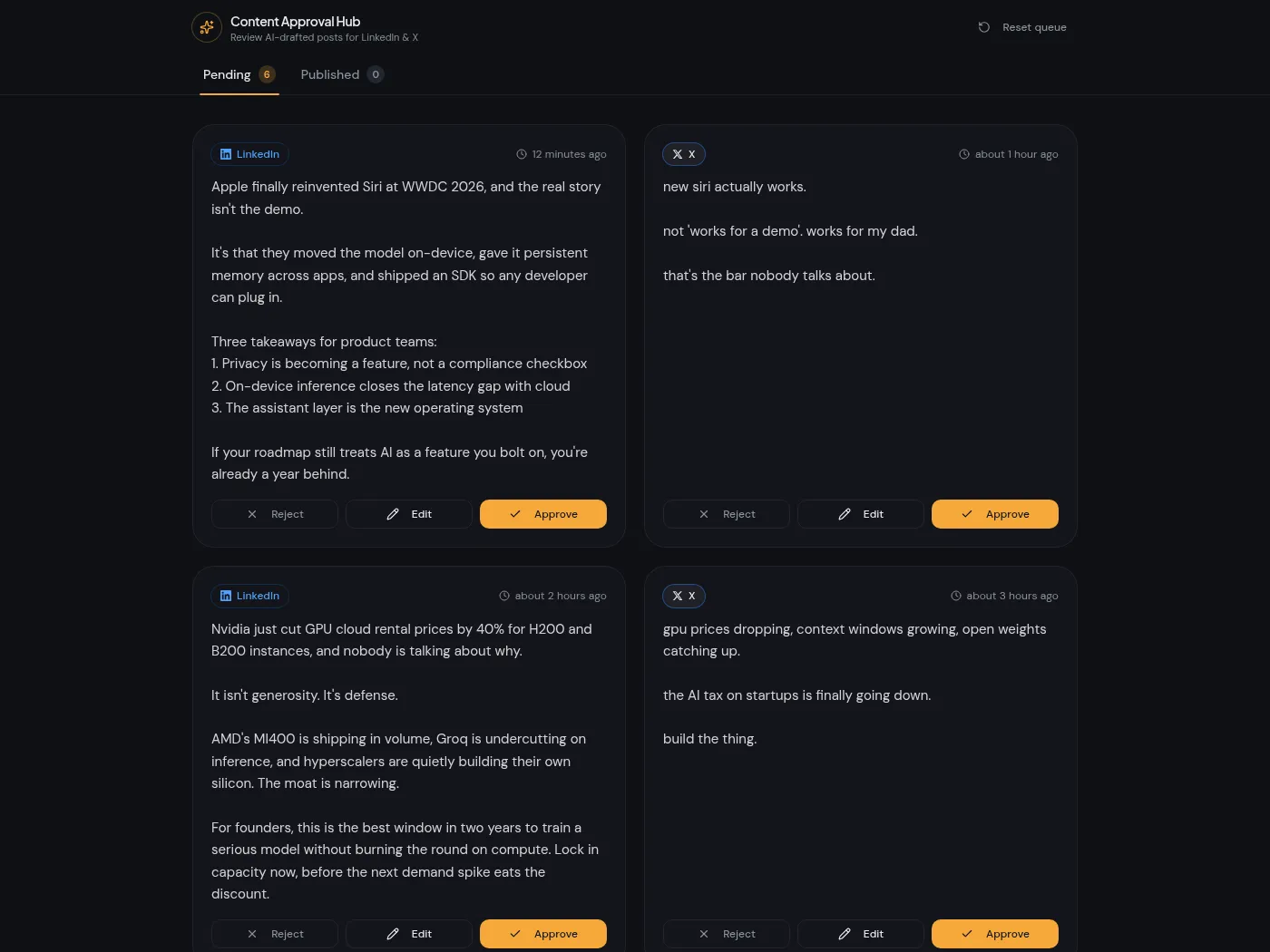 Content Approval Hub