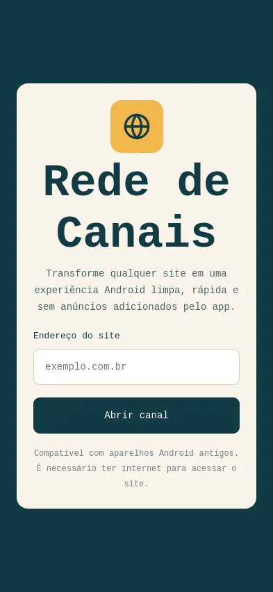 Rede de Canais APK