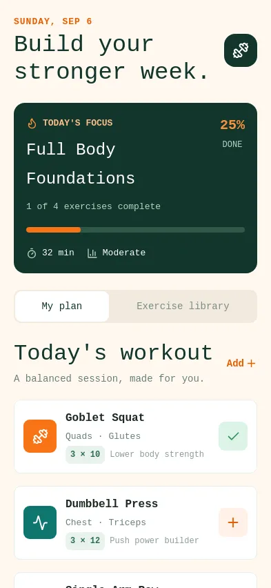 Workout Planner Pro
