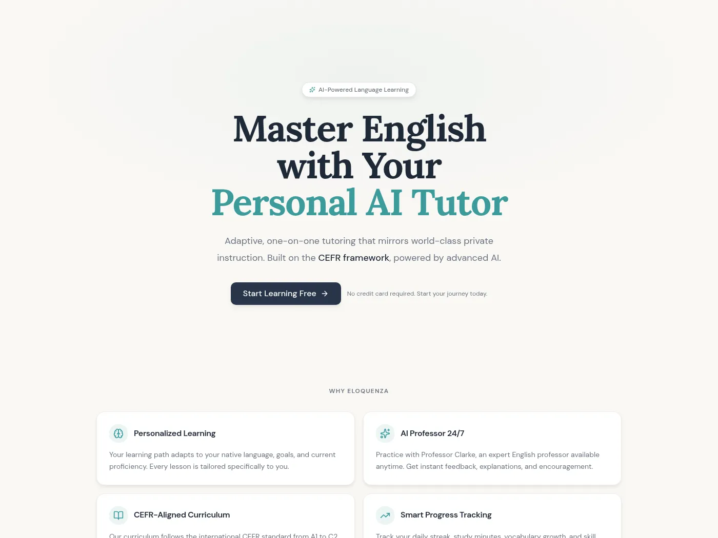 Eloquenza AI English