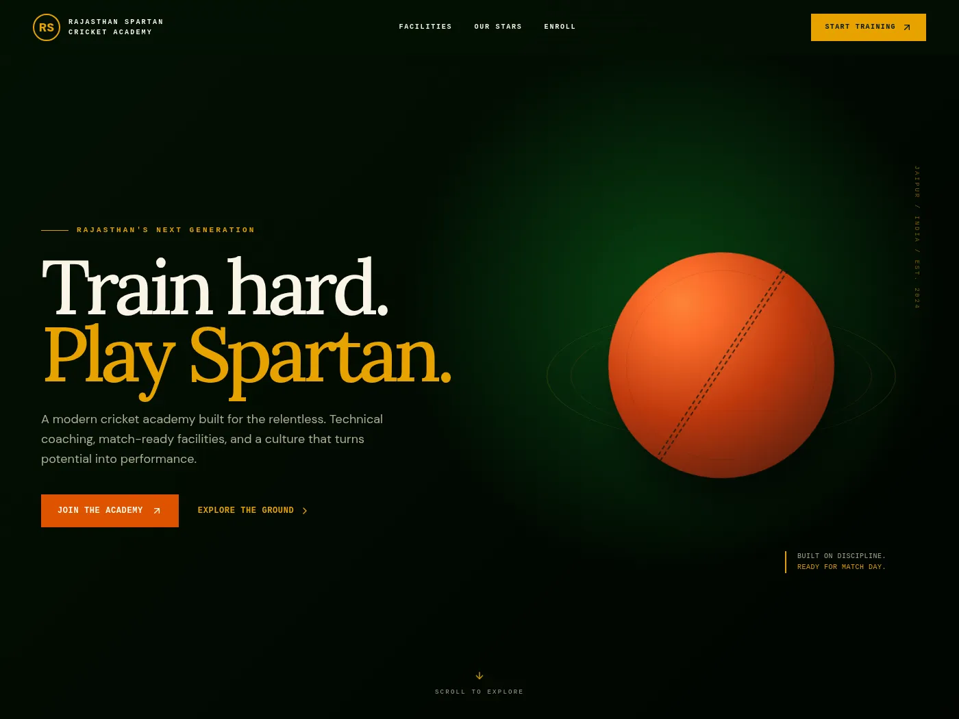 Spartan Cricket Academy 3D