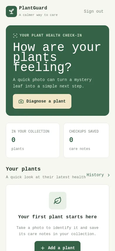 PlantGuard AI