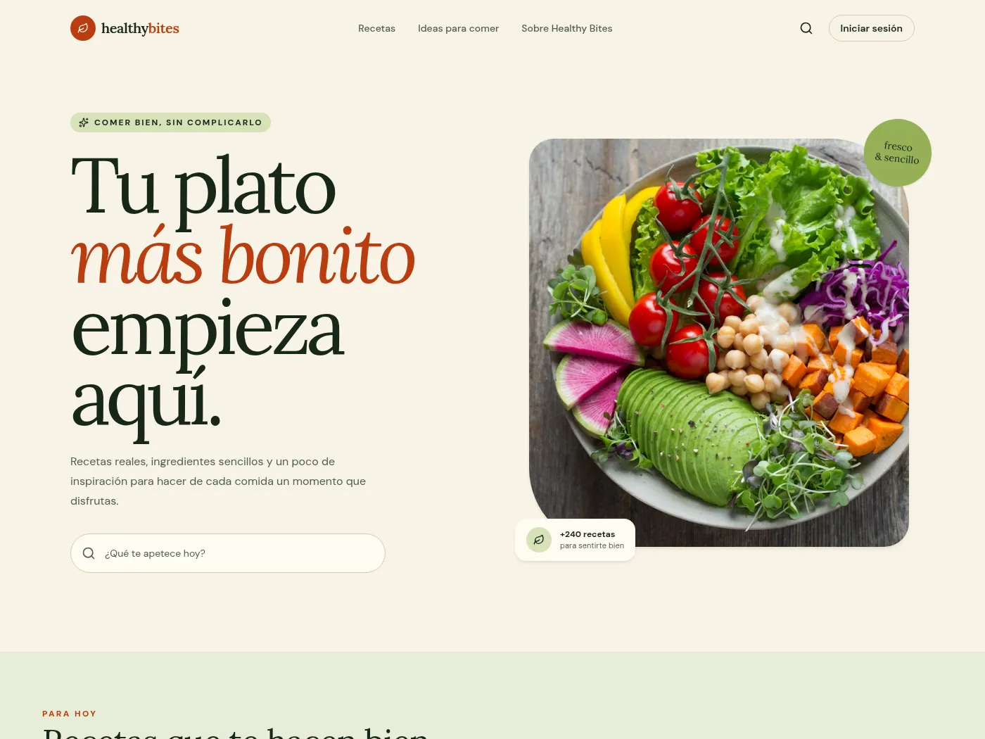 Healthy Bites App