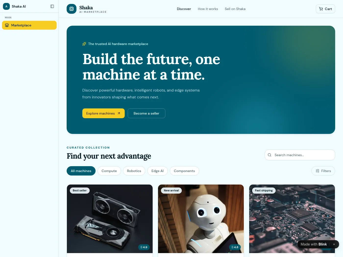 Shaka AI Marketplace