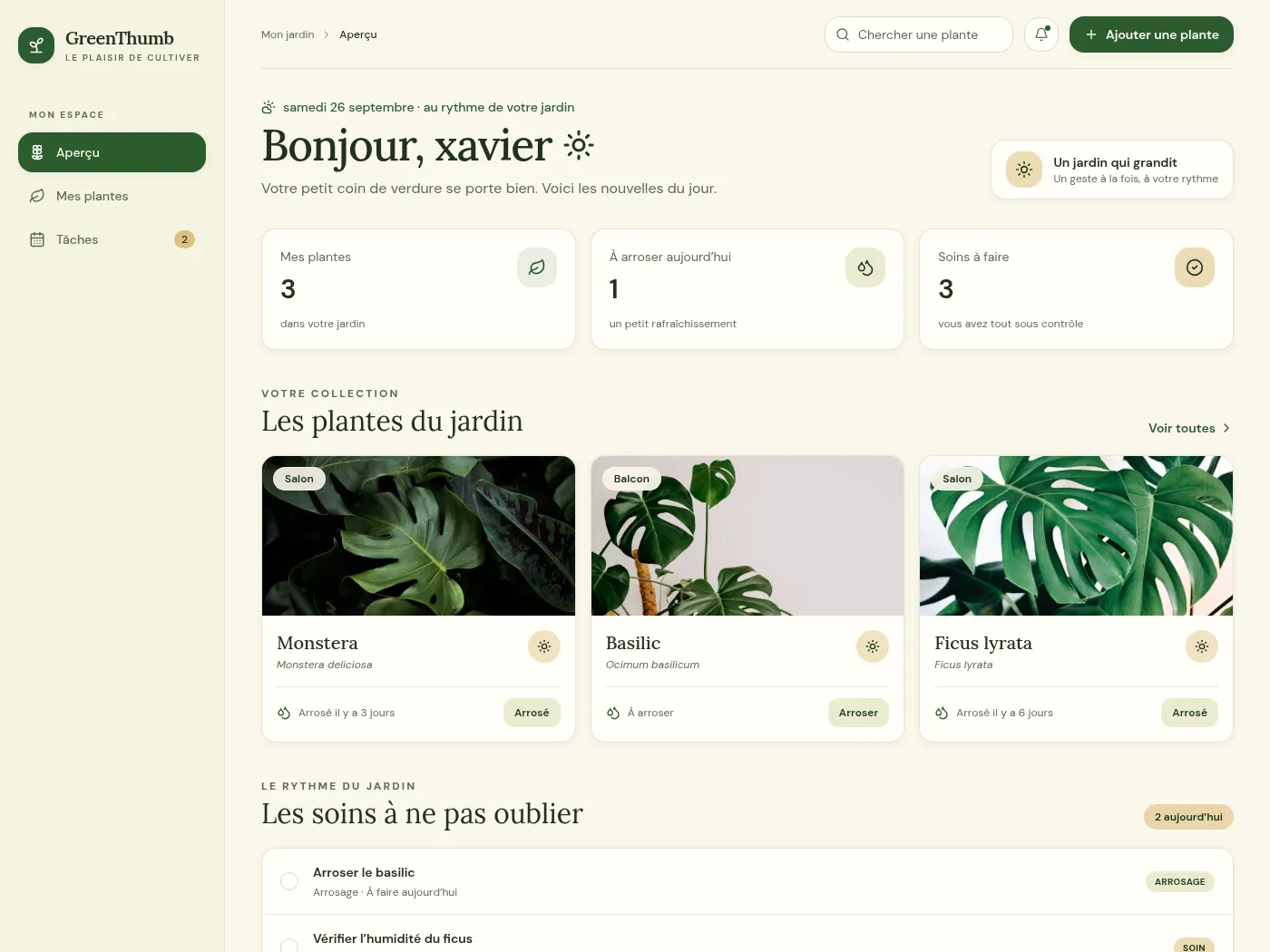 GreenThumb App