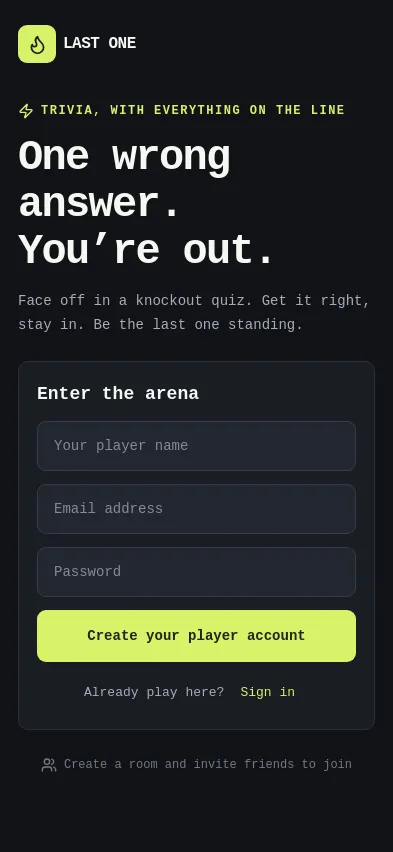 Quiz Battle Royale