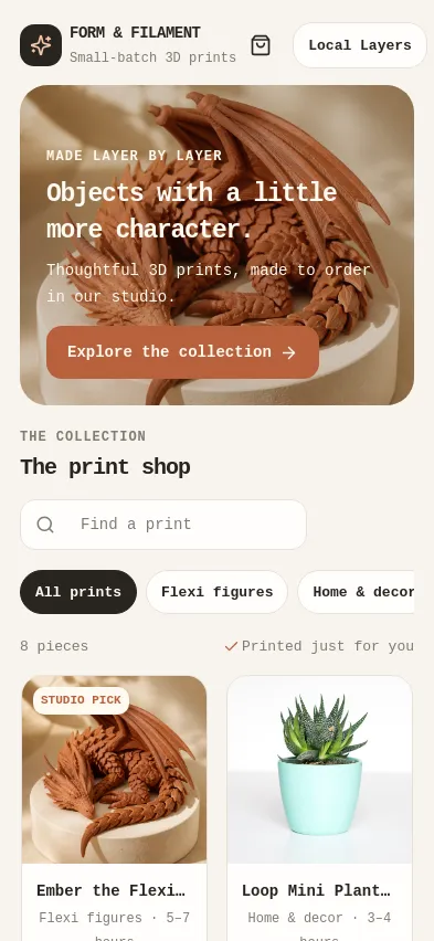 Printify Mobile Orders